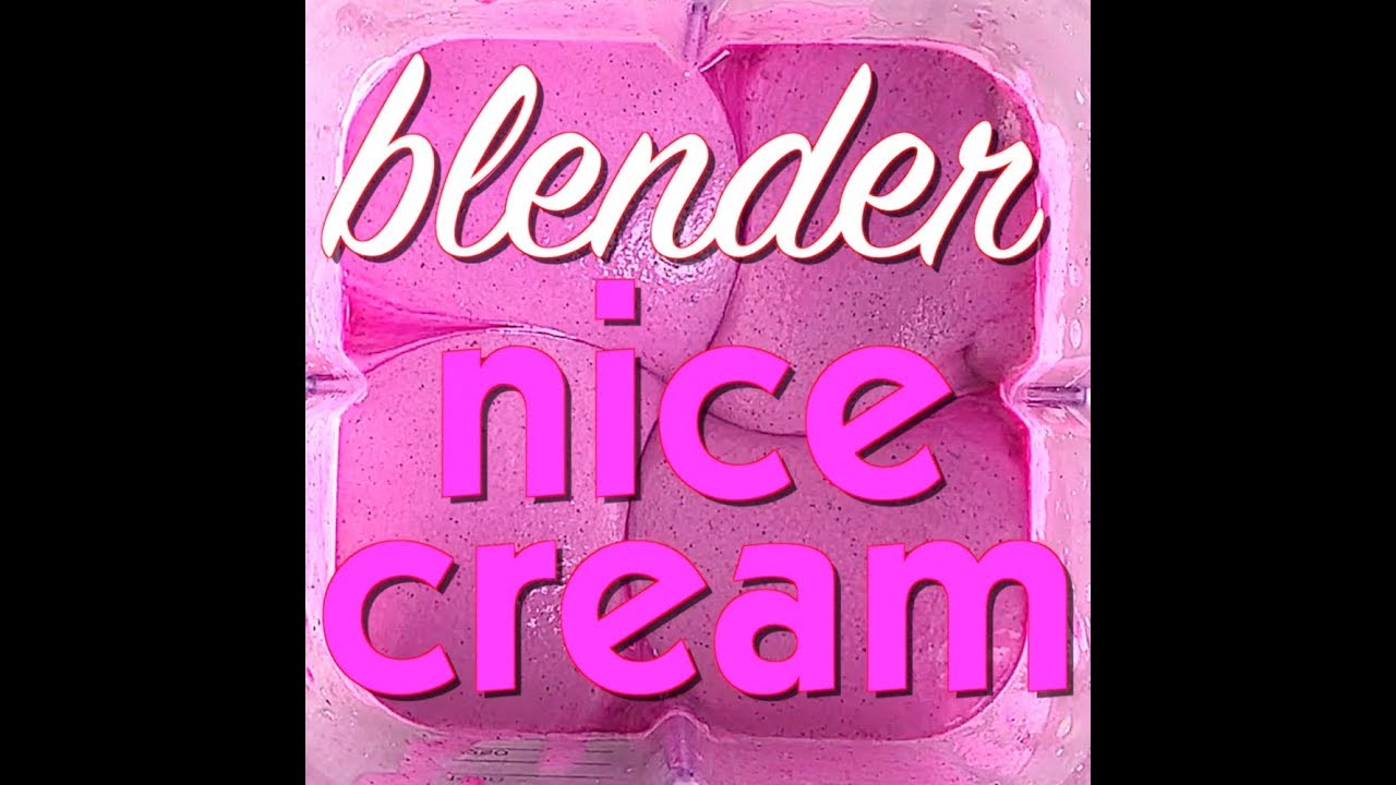 Pink Blender Nice Cream - Weelicious - YouTube