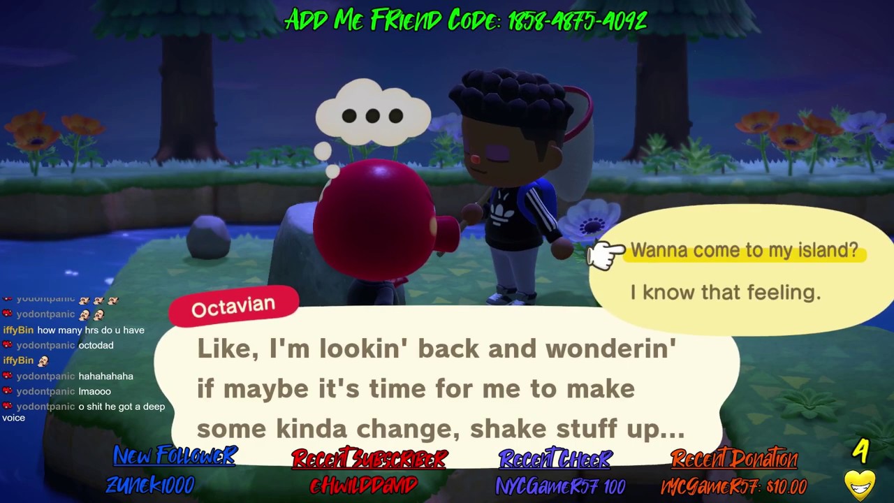 Welcome Octavian! Animal Crossing New Horizons Part 1 - YouTube