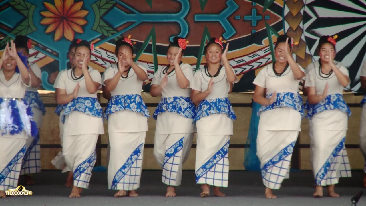 Kelston Girls College - Entrance - Samoan Stage Polyfest 2017 - YouTube