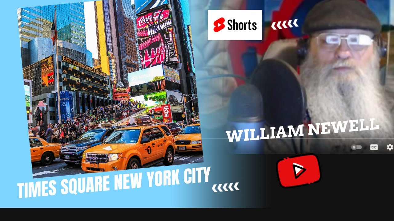 New Year's begins here | Times Square New York City | William Newell ...