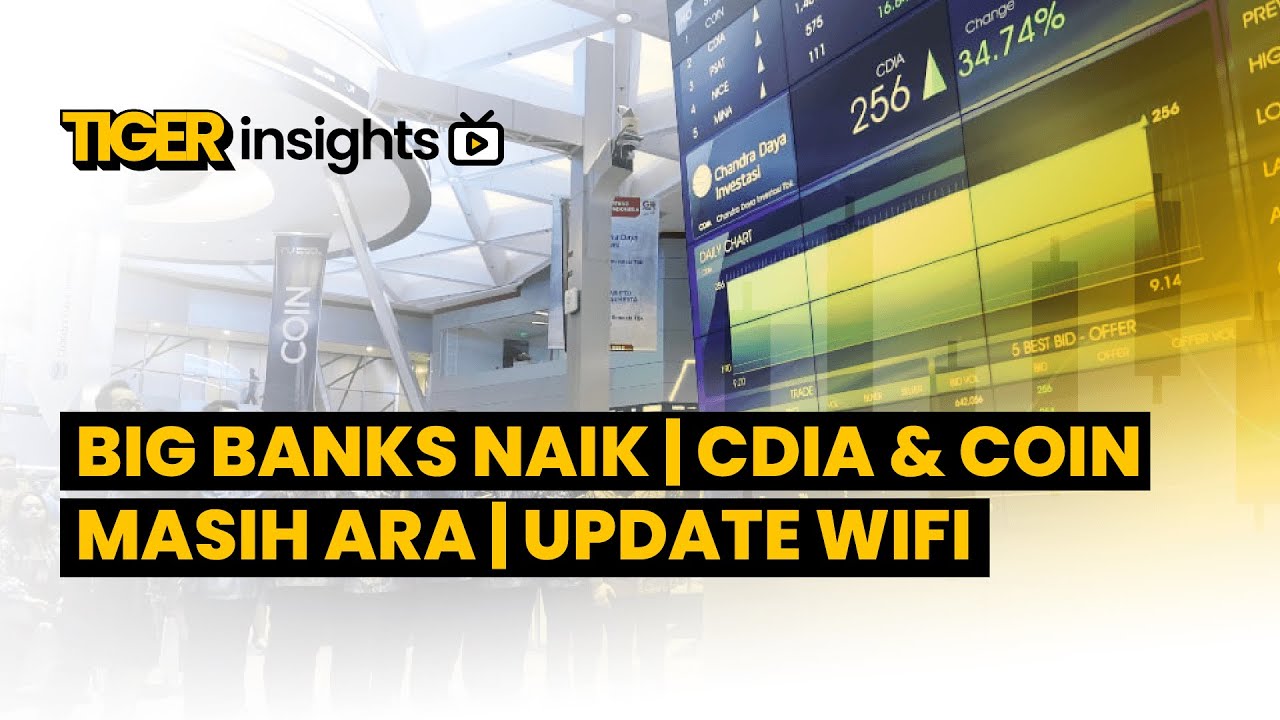 LIVE! Kenapa Saham Bank Naik? CDIA & COIN Masih ARA, Saatnya Jual ...