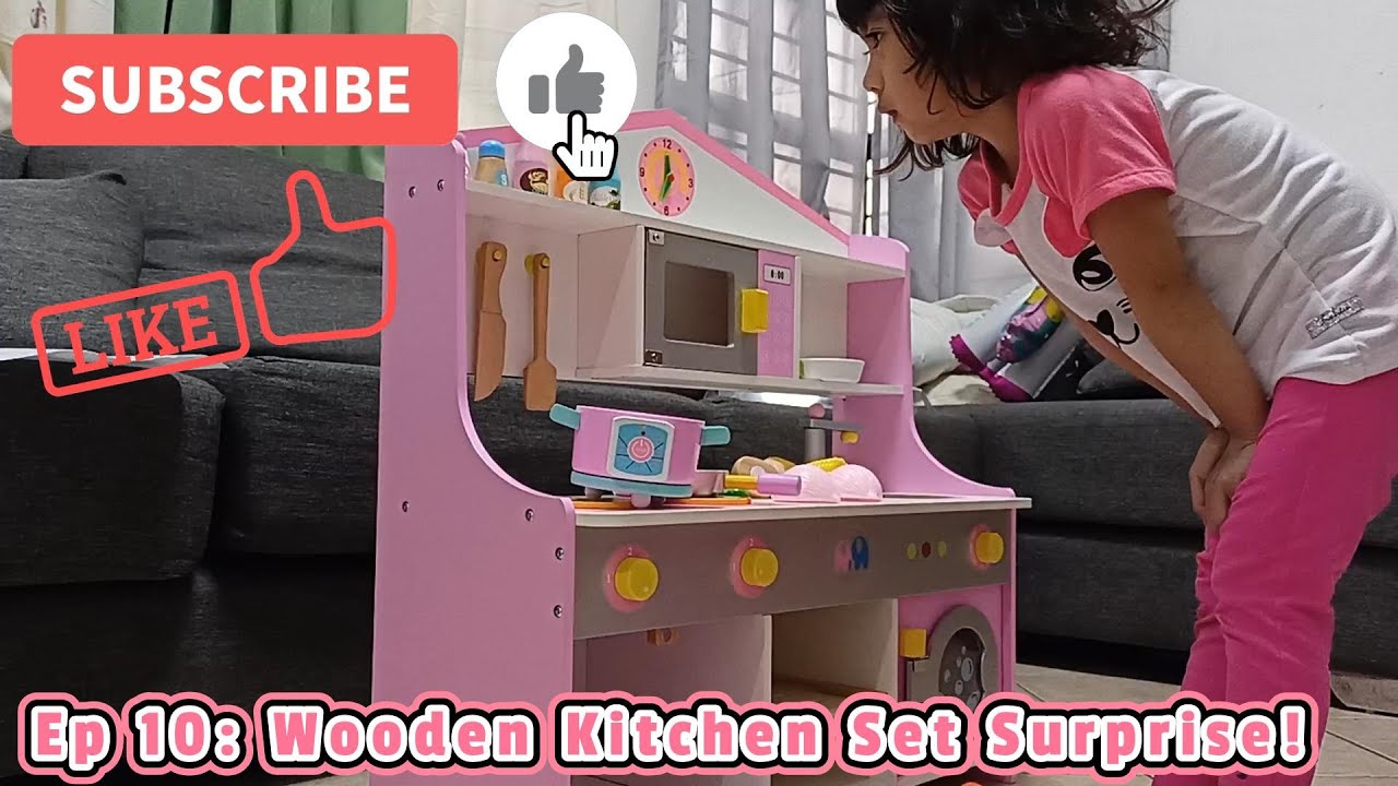 Ep 10: Wooden Kitchen Set Surprise! - YouTube