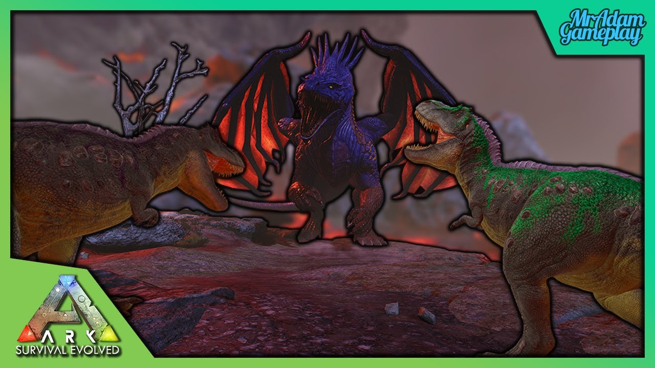 ARK: Survival Evolved | The Island Ep57 | Rex Army VS The Dragon ...