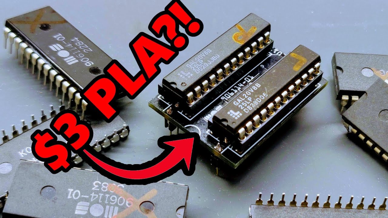 Can you replace your C64 PLA for under $3? - YouTube