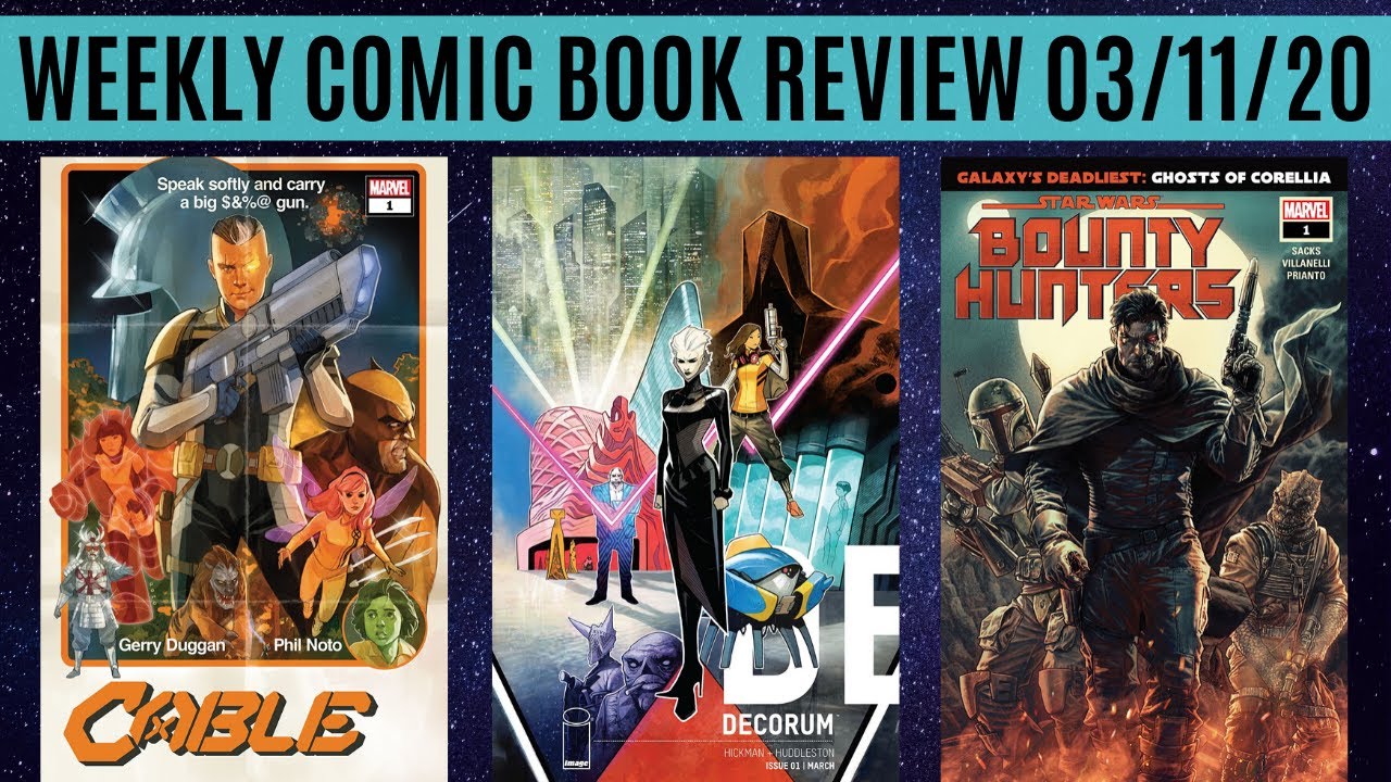 Weekly Comic Book Review 03/11/20 - YouTube