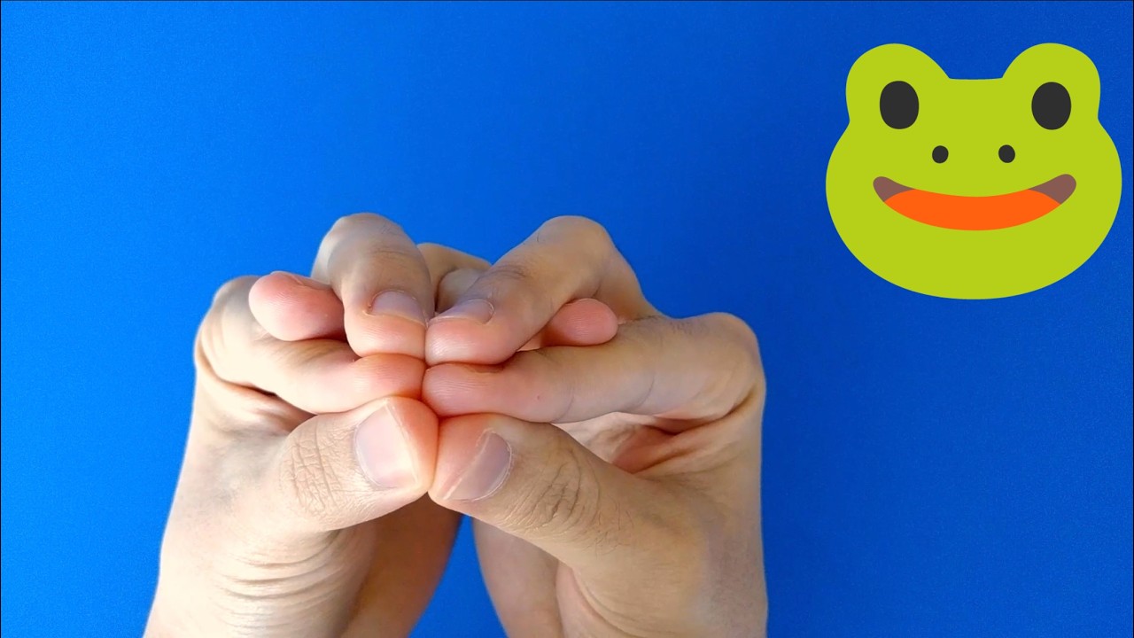 How To Make A FROG Puppet With Your Hands YouTube How To Make A FROG Puppet With Your Hands YouTube