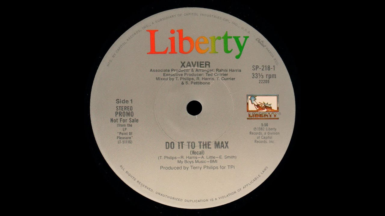 Xavier - Do It To The Max - Vocal '82 - YouTube