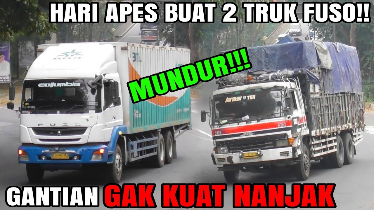Nasib Apes Truk Tronton Fuso India & Fuso Build Up, Gantian Gak Kuat ...