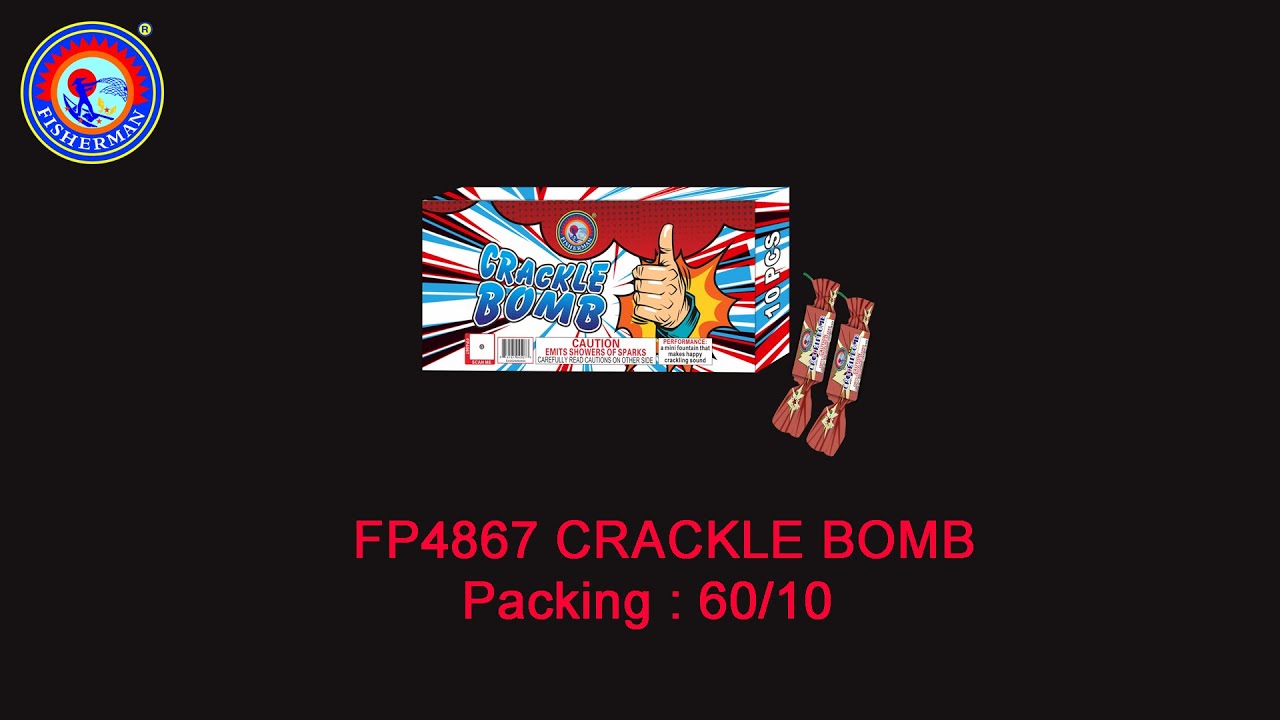 {Novelty}Cute shape Novelty FP4867 CRACKLE BOMB from Fisherman - YouTube