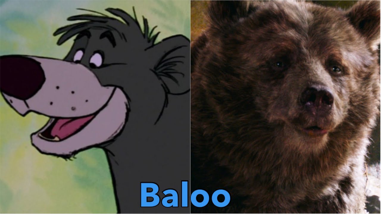Baloo - Movie Evolution (1967 - 2016) The Jungle Book - YouTube