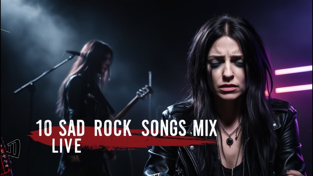 Top 10 Heartbreaking Rock Songs | Emotional Live Mix for Sad Moments # ...