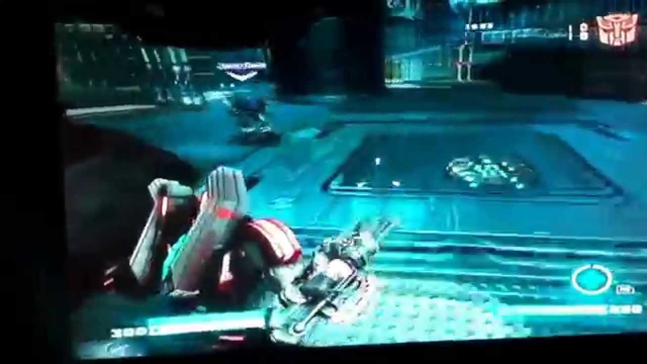 Awesome Glitch on Transformers Fall of Cybertron - YouTube