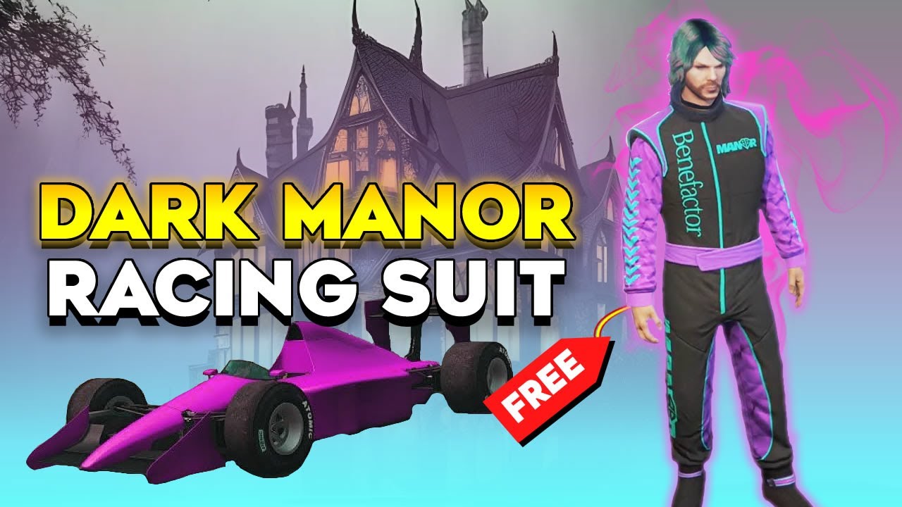 GTA 5 Online How to Unlock RARE NEW Outift Dark Manor Racing Suit - YouTube