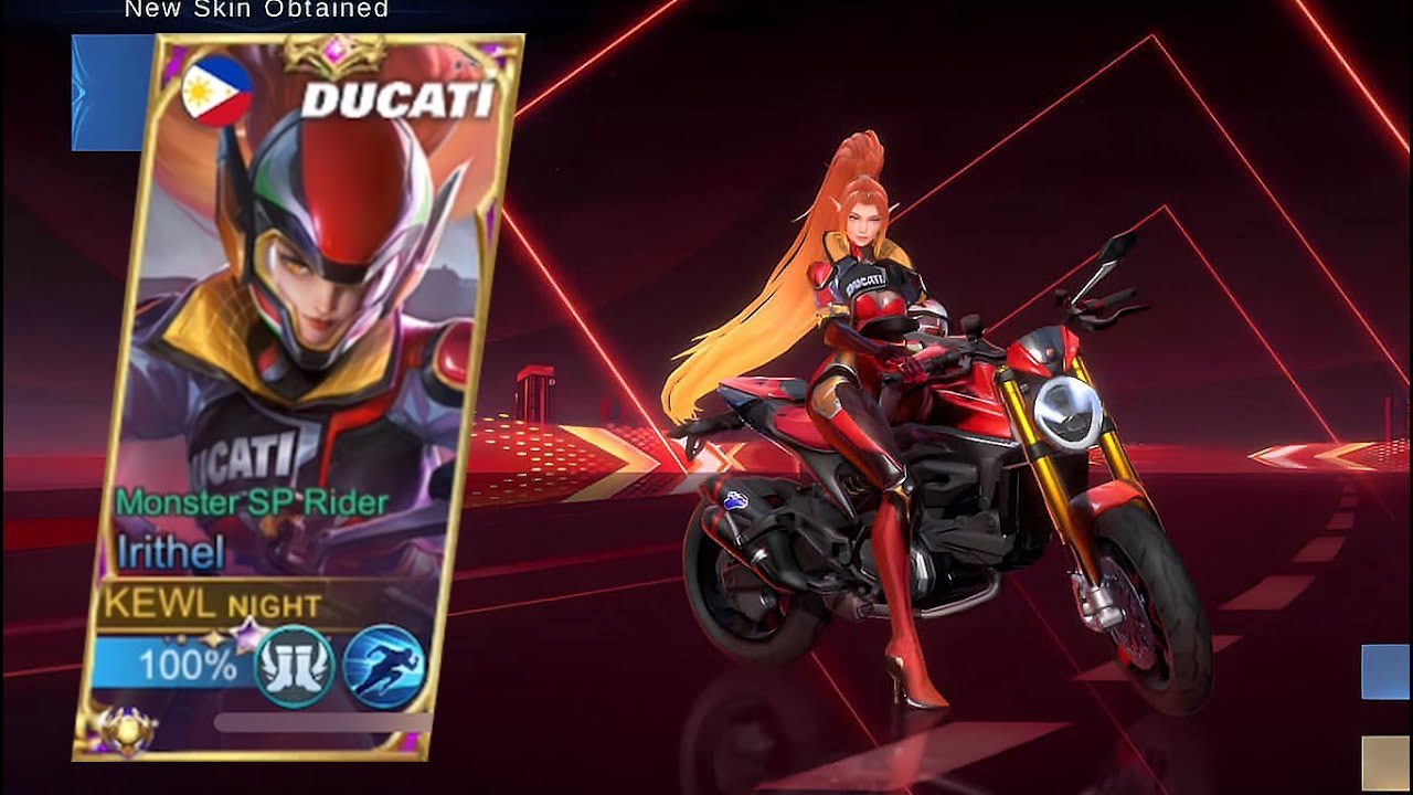 NEW IRITHEL DUCATI SKIN IS HERE! I DON'T KNOW HOW TO USE THIS BUT I GOT ...