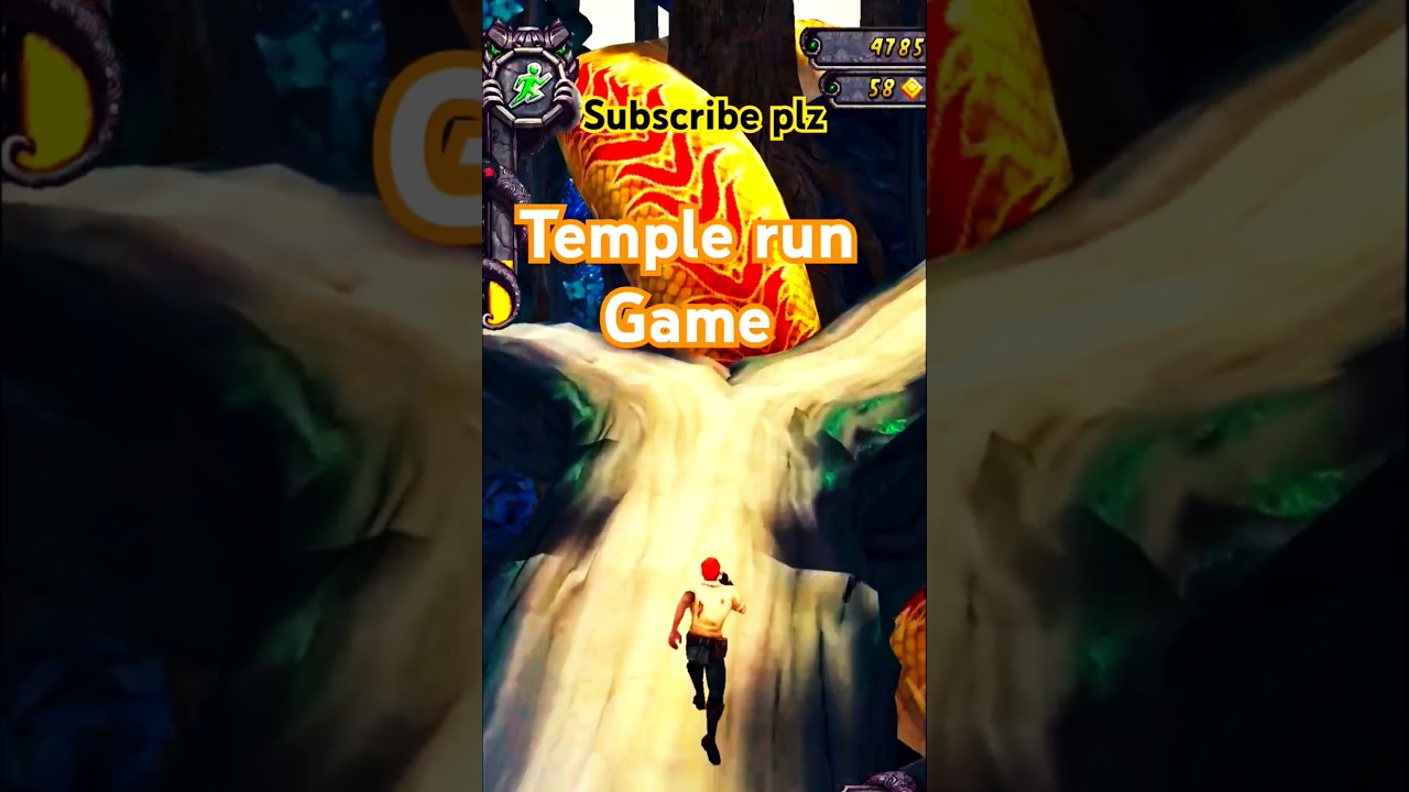 #Temple run game🔥🔥🤔 #gamingvideos#motivation#If you have two option ...