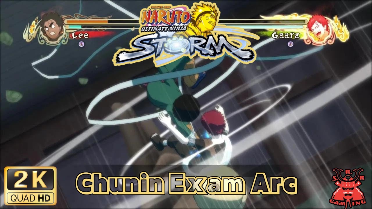Naruto Ultimate Ninja Storm - Chunin Exam Arc | No Commentary - YouTube