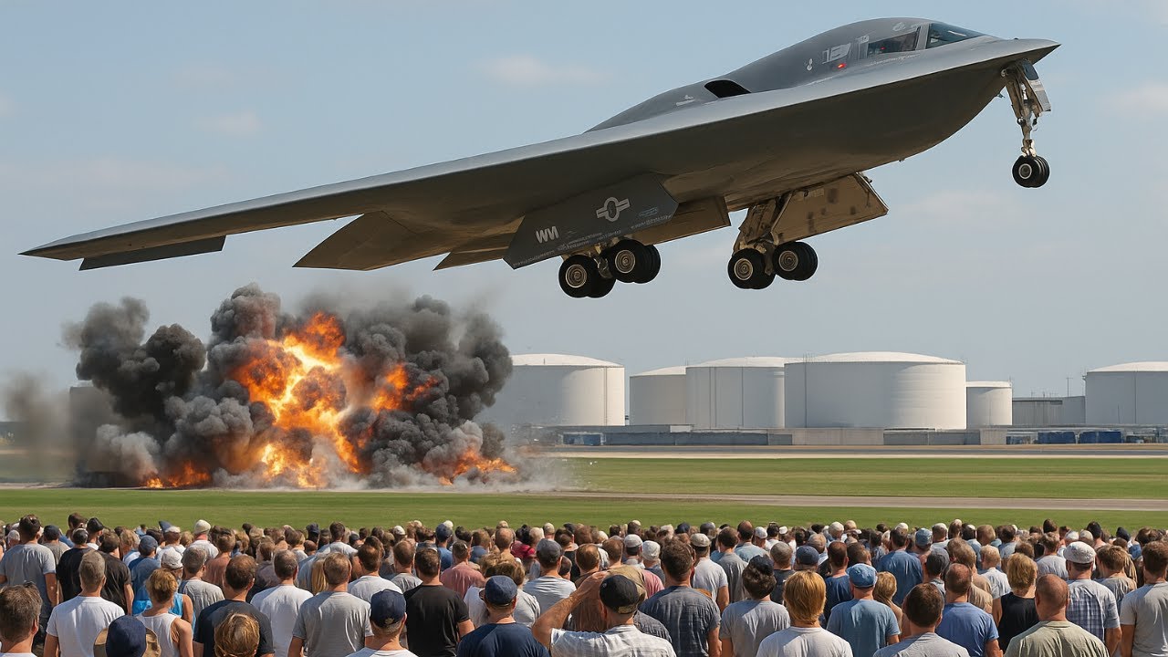 BREAKING: B-2 Spirit Crew Launches Full-Throttle Emergency Takeoff ...