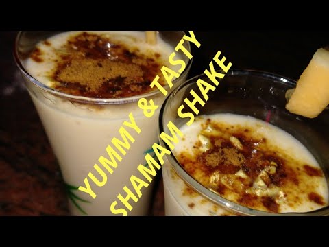 Yummy shamam shake 😋 - YouTube