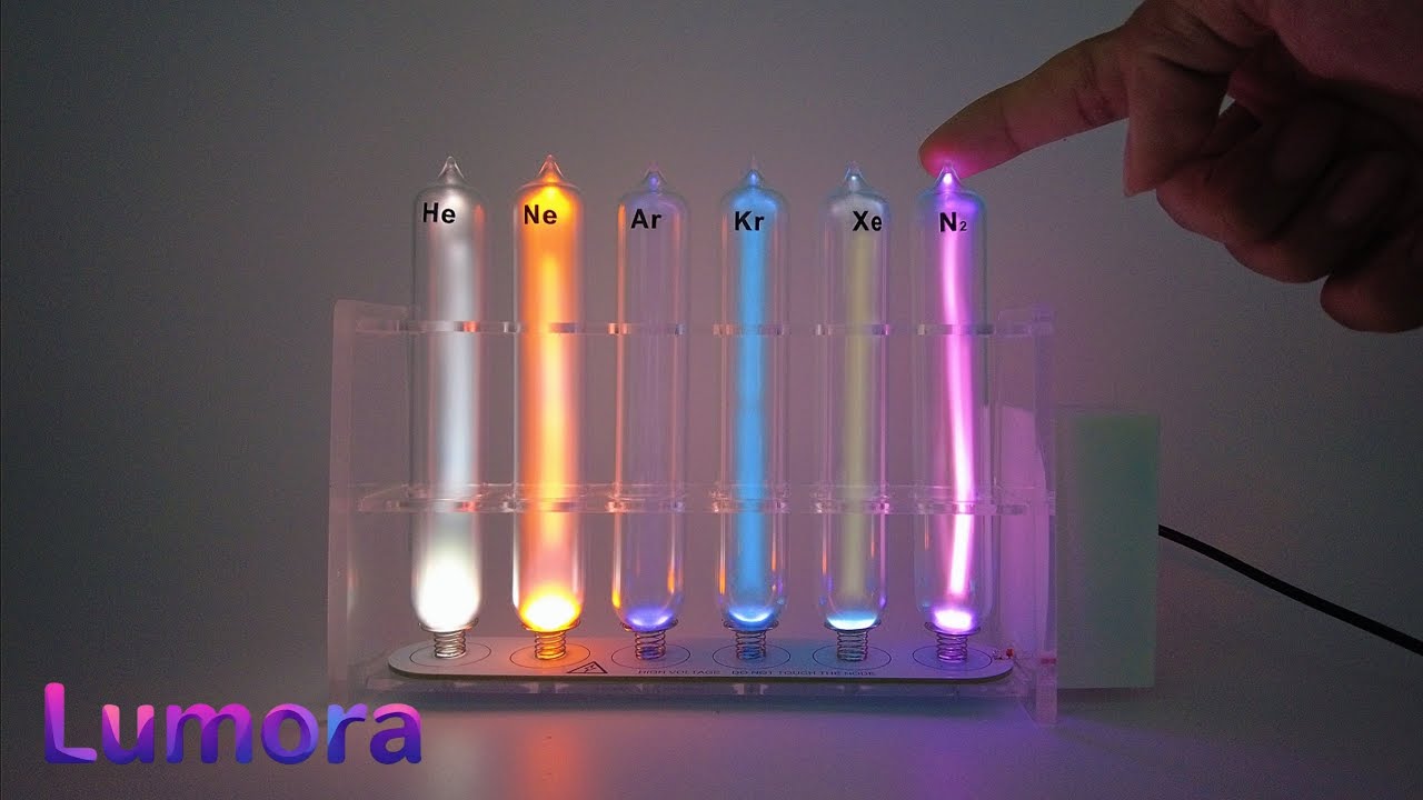 Lumora：The Ultimate Gas Element Collection & Glowing Display - YouTube