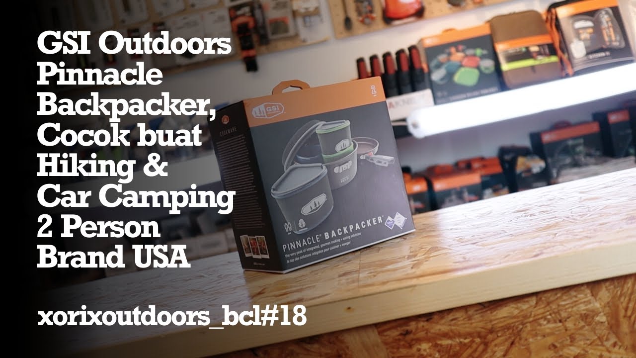 GSI Outdoors Pinnacle Backpacker - xorixoutdoors_bcl - YouTube