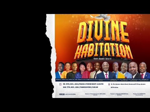 2024 RCCG LP50 PROVINCIAL YOUTH CONVENTION || DIVINE HABITATION || 15 ...
