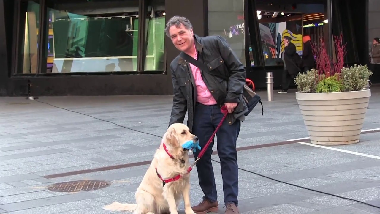 Edward Grinnan and Gracie Visit 'Good Morning America' - YouTube