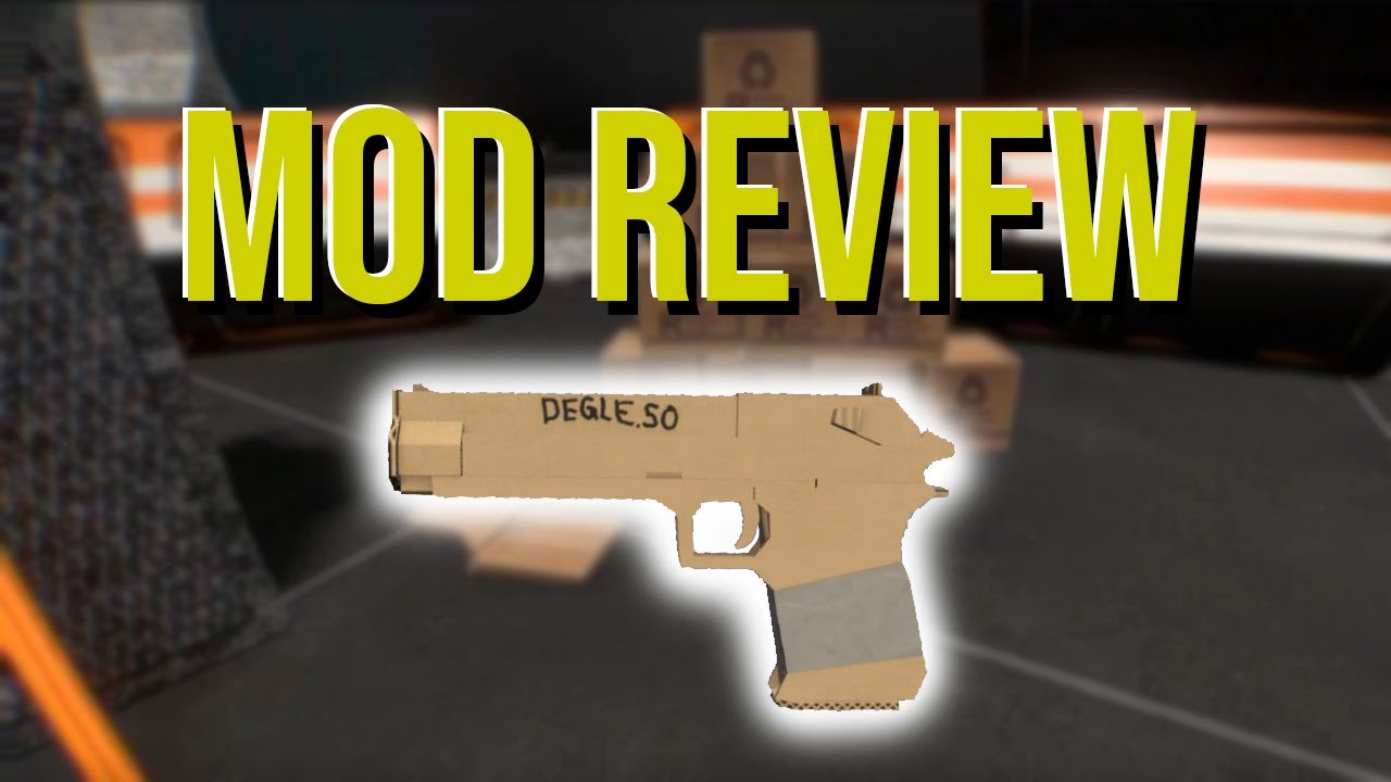 Degle .50 In Boneworks! |Mod Review| - YouTube