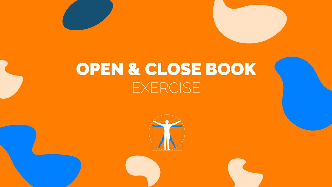 Open & Close Book Exercise - YouTube