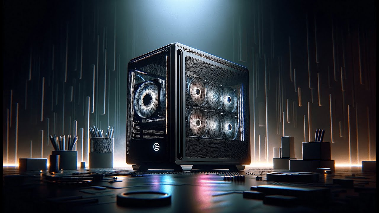 💻 Upgrade Your Setup: Gperhuan Black Mini Matx Mesh Case Review! - YouTube