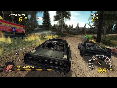 FlatOut Head On PSP - PPSSPP Gameplay - YouTube