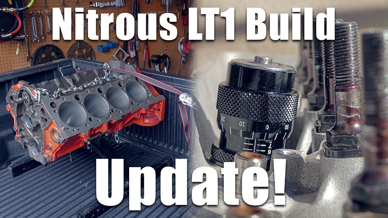 Budget Nitrous LT1 Build update “Spring Install Height” 1993 LT1 or SBC ...