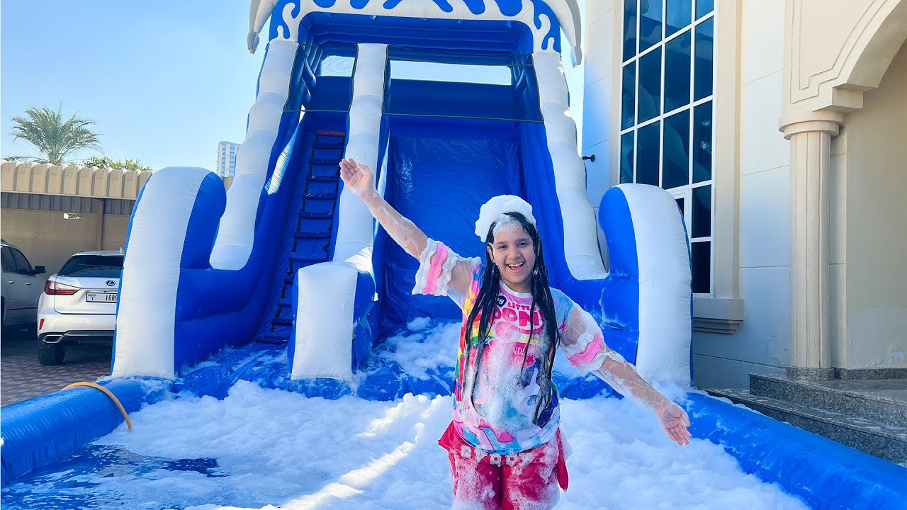 حفلة فوم يوم ميلاد شفا 11 -Happy Birthday foam party with Shfa - YouTube