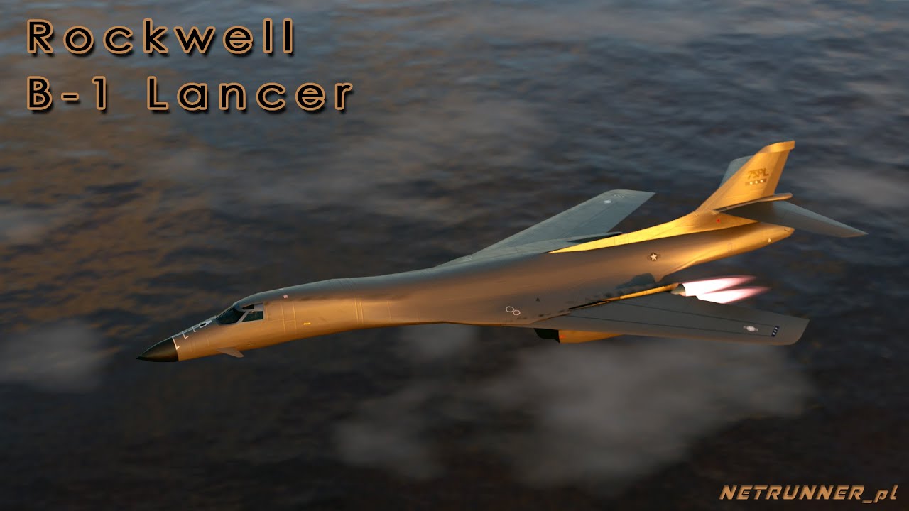 Rockwell B-1 Lancer - YouTube