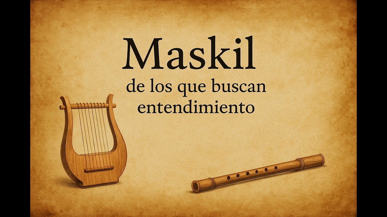 Así sonaba un salmo en tiempos de David | Maskil de los que buscan ...