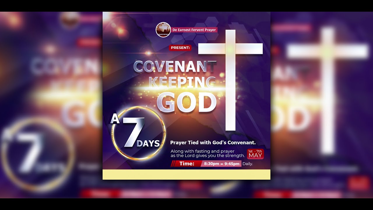 How to Design a Church Flyer | Covenant keeping God - YouTube