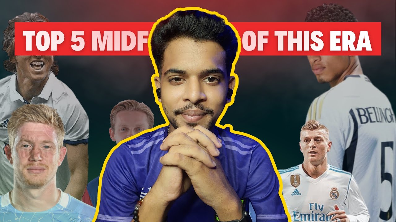 Top 5 Midfielders Of This ERA | #football #midfielder #footballshorts ...