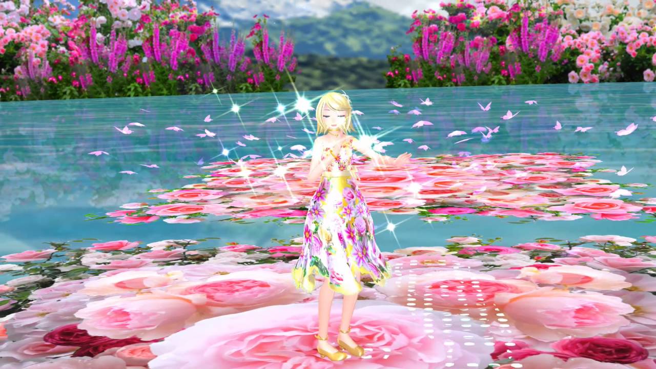 MMD・Tda・Rin キミ以上、ボク未満。 Rose Garden - YouTube