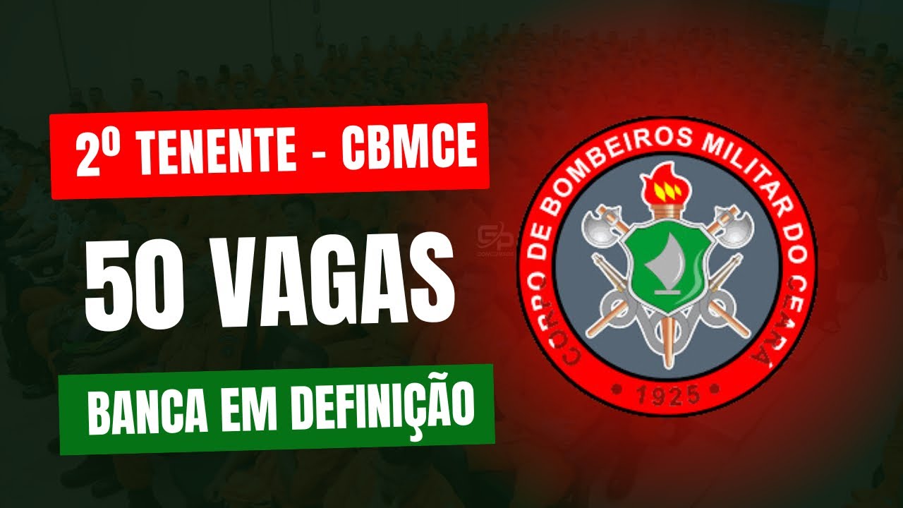 CONCURSO 2° TENENTE CBMCE: O EDITAL ESTÁ PRÓXIMO, VOCÊ ESTÁ PREPARADO ...