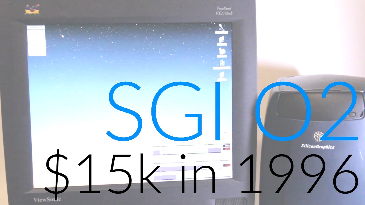 SiliconGraphics O2 Vintage Workstation - It's a UNIX System, I Know ...