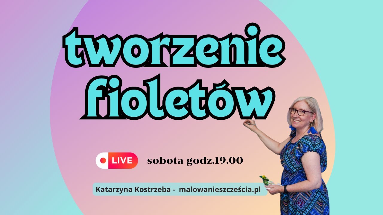 Jak samodzielnie tworzyć kolory fioletów - YouTube