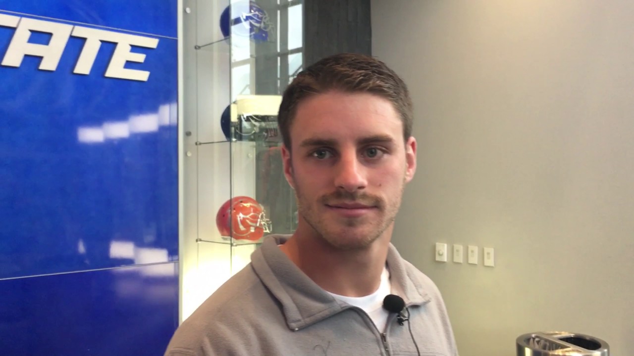 Boise State wide receiver Thomas Sperbeck (11-14-16) - YouTube