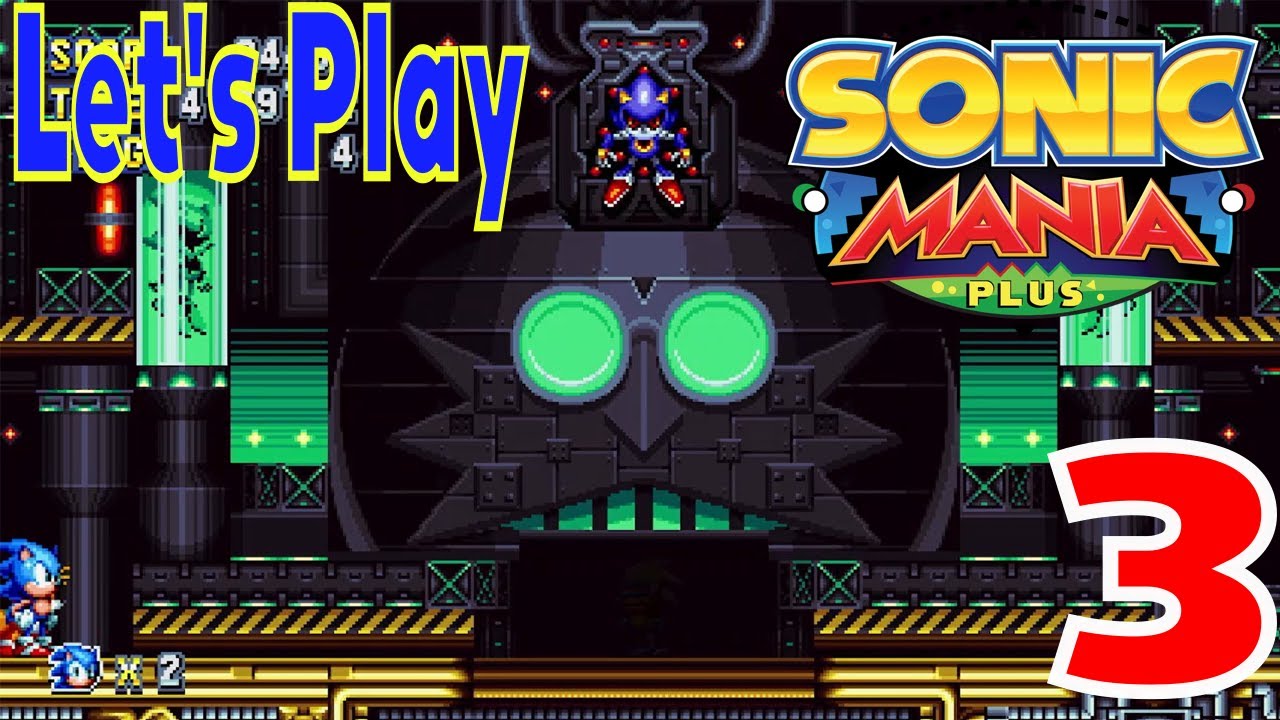 Let's Play sonic Mania Plus part 3 Metal Overload - YouTube