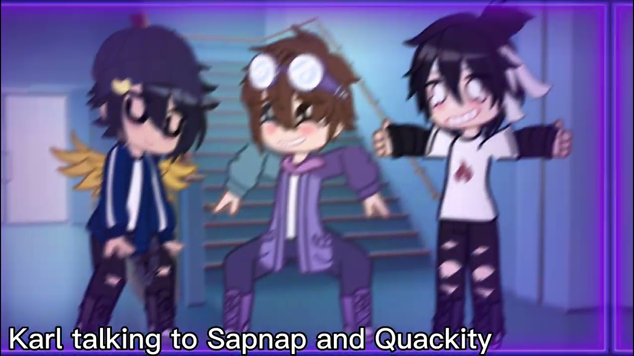 Karl talking to Dream vs talking to Sapnap and Quackity //#Karlnapity ...