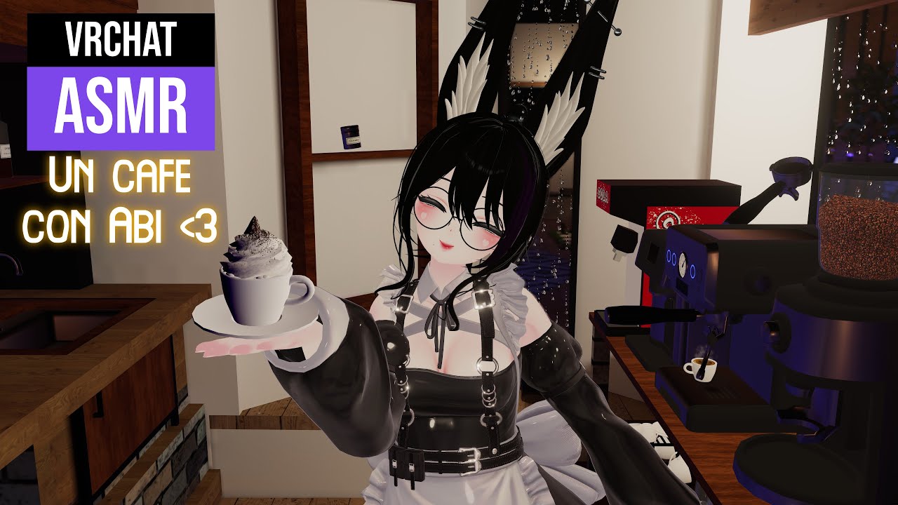 ASMR Maid Cafe Roleplay | VRChat | Lluvia Relajante - YouTube