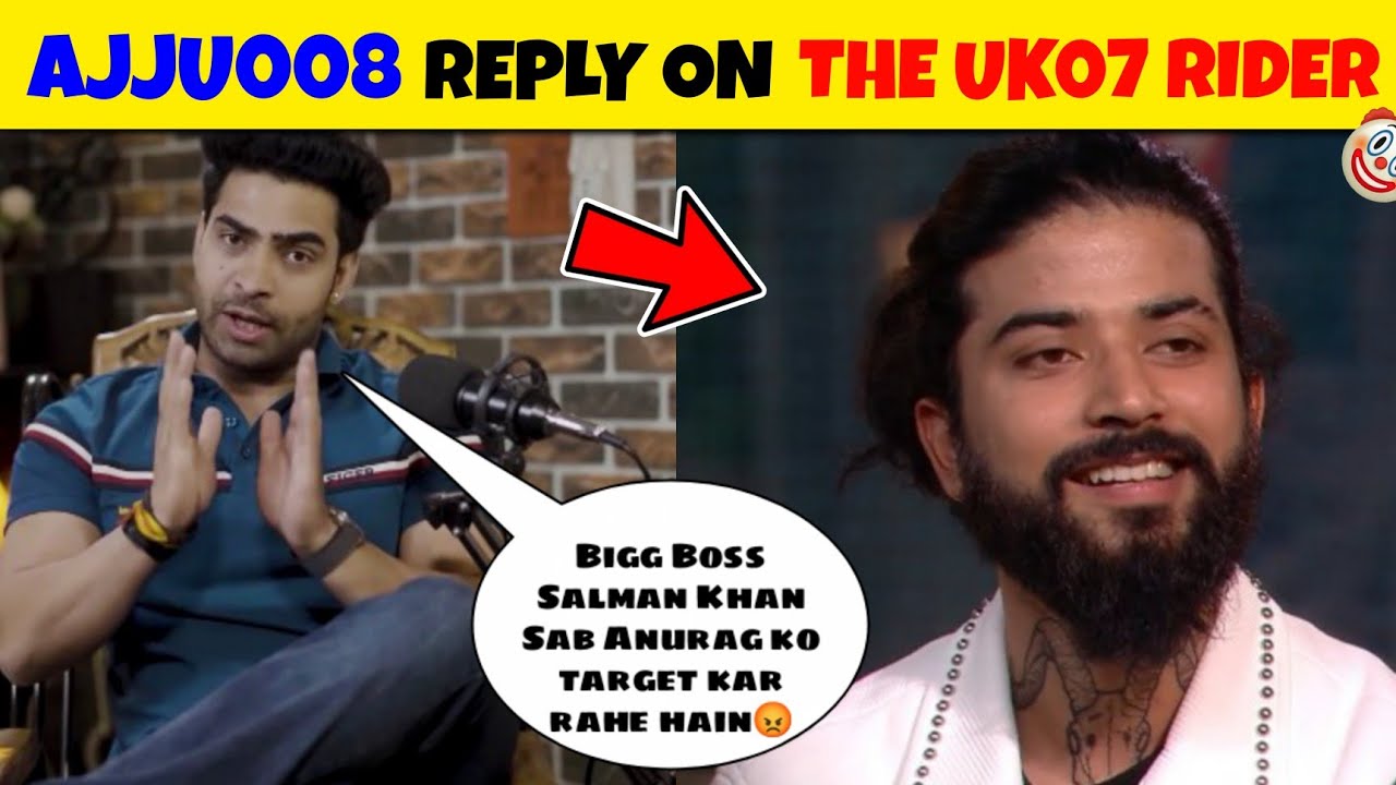 Ajju0008 Reply On The UK07 Rider 😧 | Ajju0008 Podcast On UK07 Rider ...