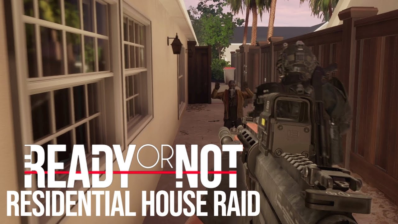 ready or not residential house raid - YouTube
