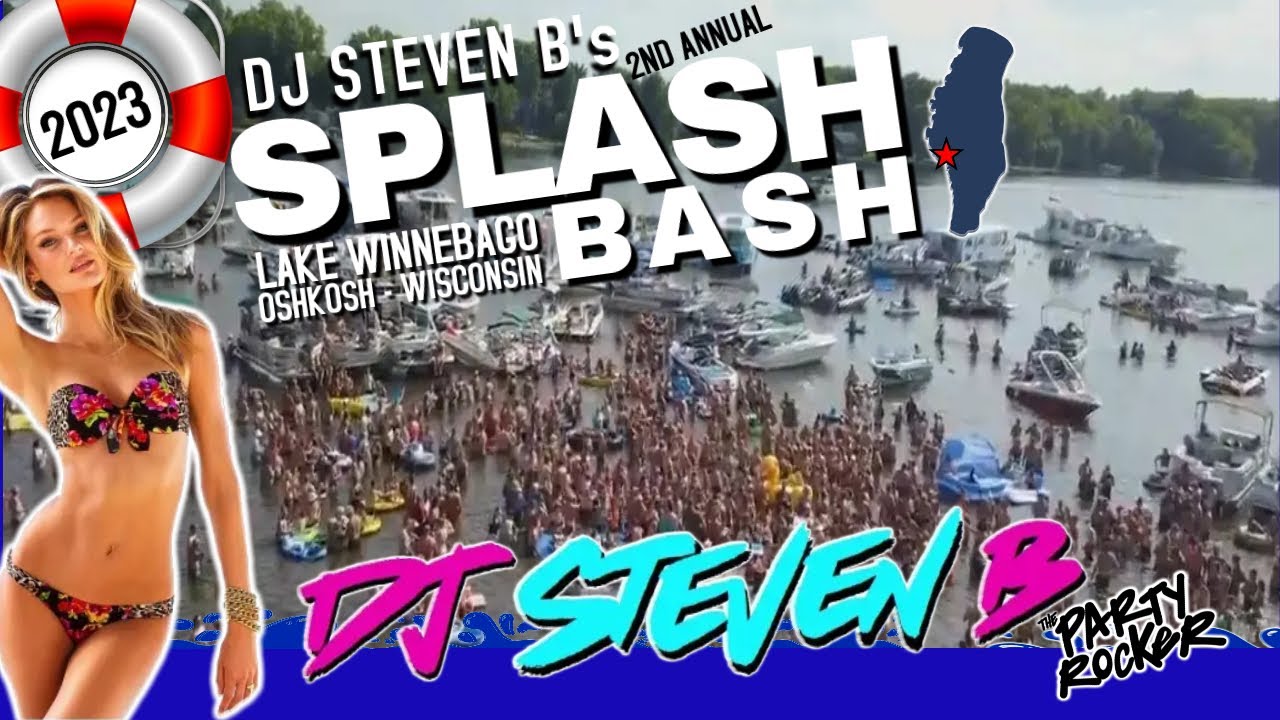 Splash Bash 2023 - Dj Steven B's Annual Boat Party ( Rock the Party Rocker - Dj Steven B Remix ...