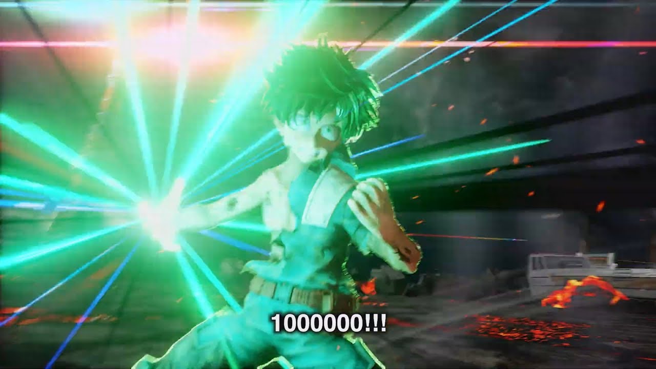 JUMP FORCE Official Deku (My Hero Academia) and Asta (Black Clover ...