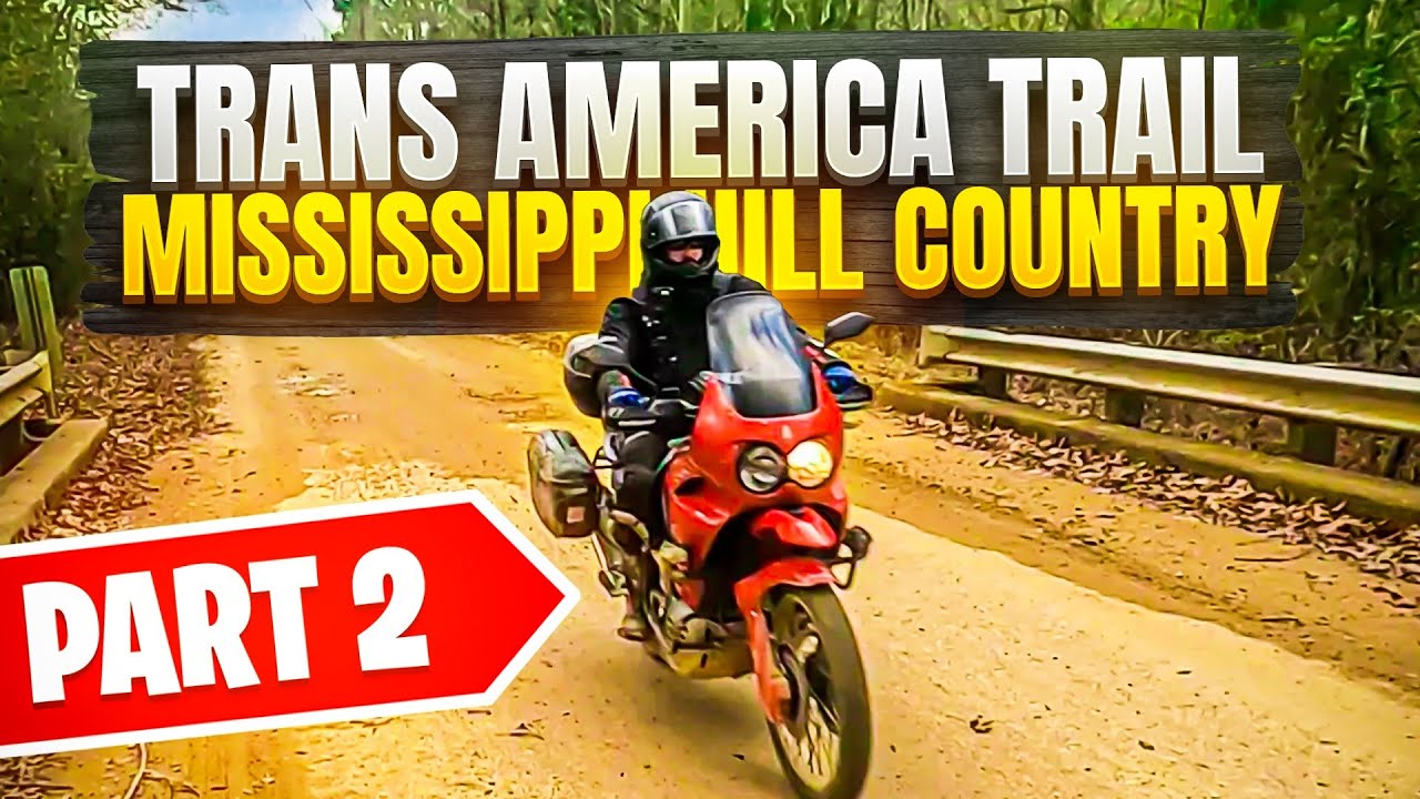 Trans America Trail by Motorcycle - Mississippi Hill Country - Honda ...