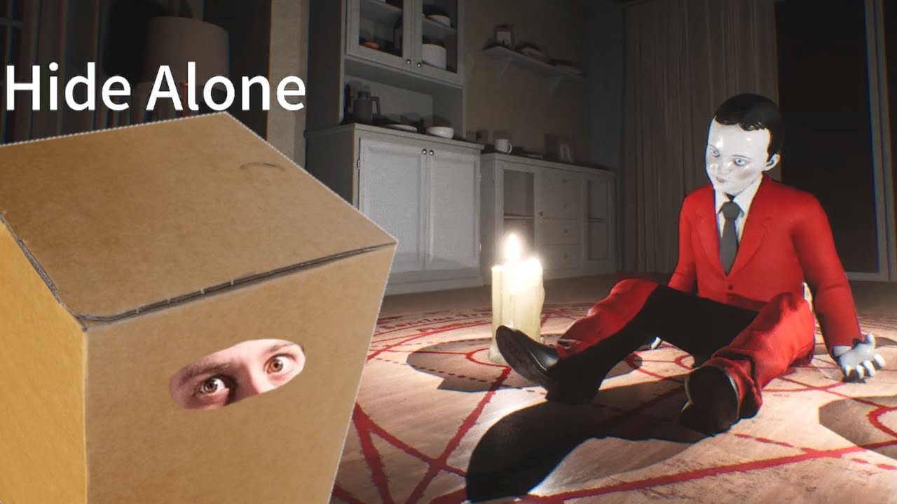 Dieses Spiel zerrte mir an den Nerven - Hide Alone - YouTube